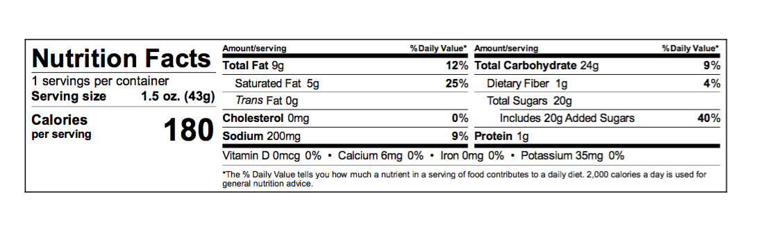 Major™ Candy Bar - Go Max Go Foods